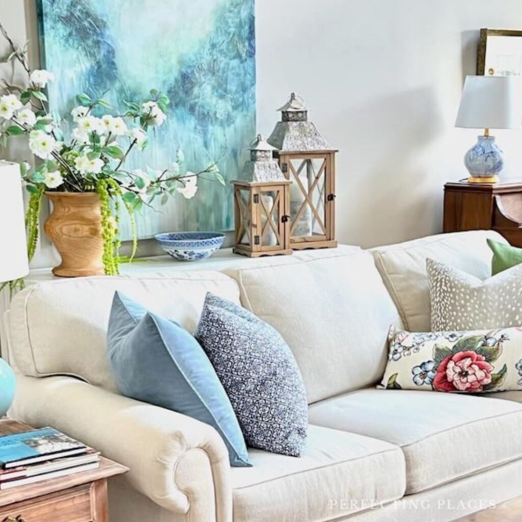 Blue and White Decorating Ideas for a Timeless Look - Perfecting Places