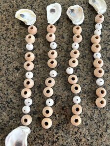 Create this Gorgeous DIY Oyster Shell Garland - Perfecting Places