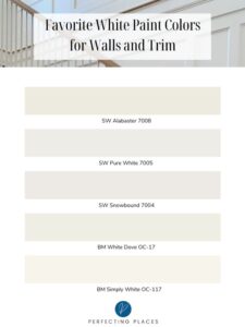 How to Choose the Best Trim Color for White Walls - Perfecting Places