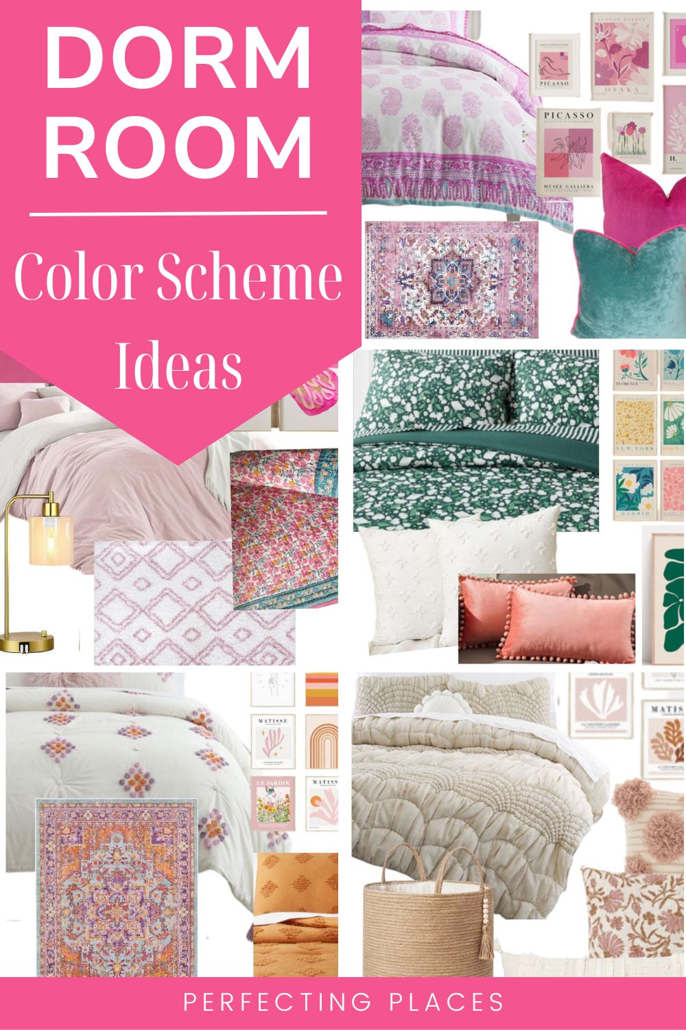 Cozy Dorm Room Decor: Trendy Color Scheme Ideas for 2025 - Perfecting ...