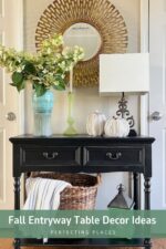 Fall Entryway Table Decor Ideas for a Warm Welcome - Perfecting Places