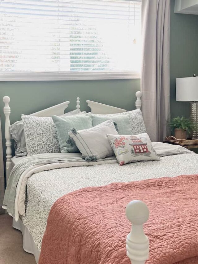 Basement Bedroom Color Ideas: A Sage Green Makeover - Perfecting Places