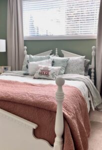 Basement Bedroom Color Ideas: A Sage Green Makeover - Perfecting Places